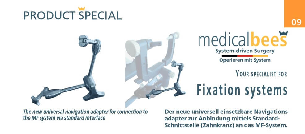 product news: the fixation system - Medical-Bees